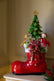 Elaborate Led Santa Toy Boot – Holly & Ivy