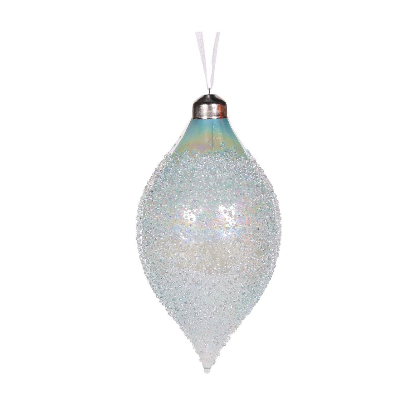 Pale Blue Bubbles Drop Bauble – Holly & Ivy