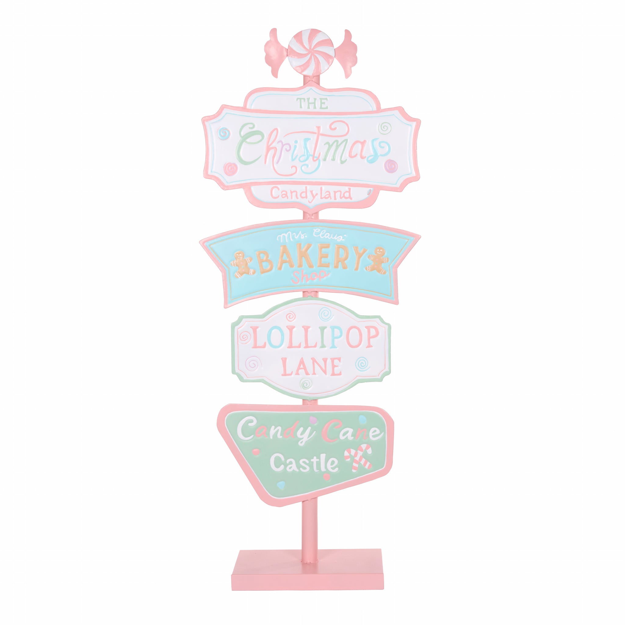 Pastel Lollipop Lane Sign – Holly & Ivy