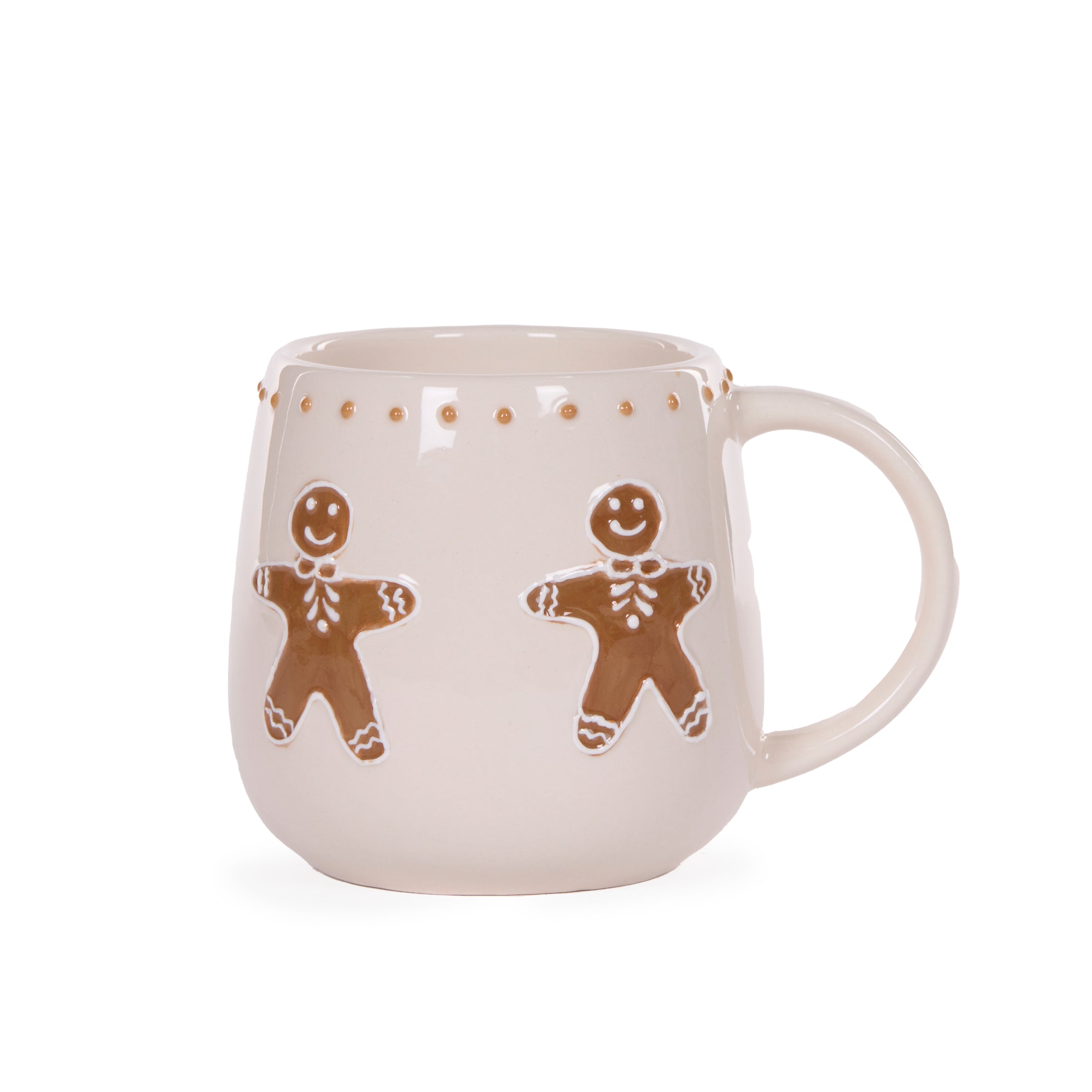 Ceramic Gingerbread Man Mug – Holly & Ivy