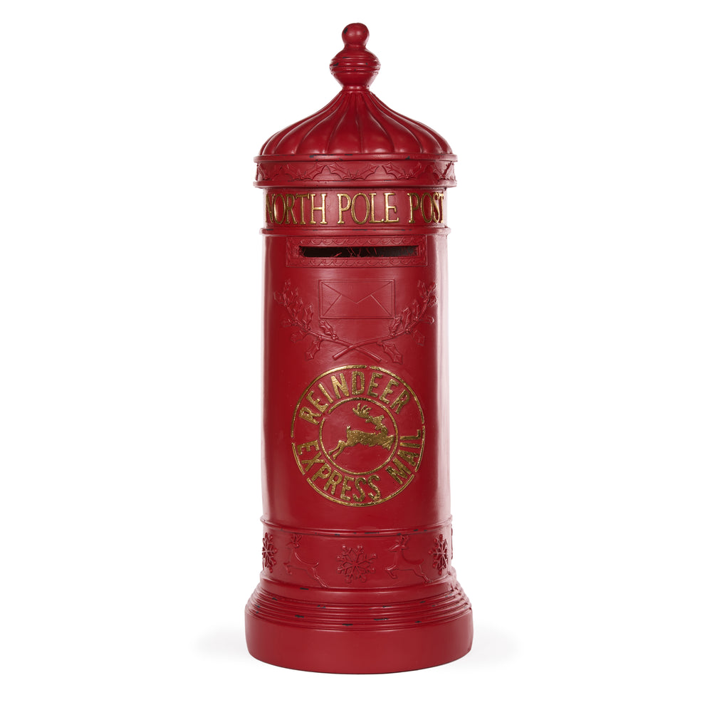 77 Cm Traditional Santa Mail Box – Holly & Ivy