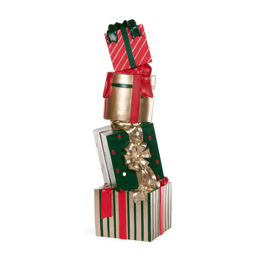 72 Cm Traditional Present Stack – Holly & Ivy