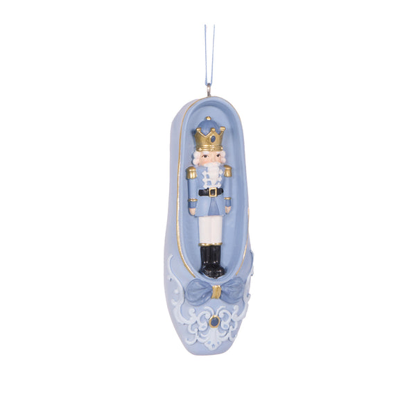 BLUE NUTCRACKER BALLET ORNAMENT – Holly & Ivy
