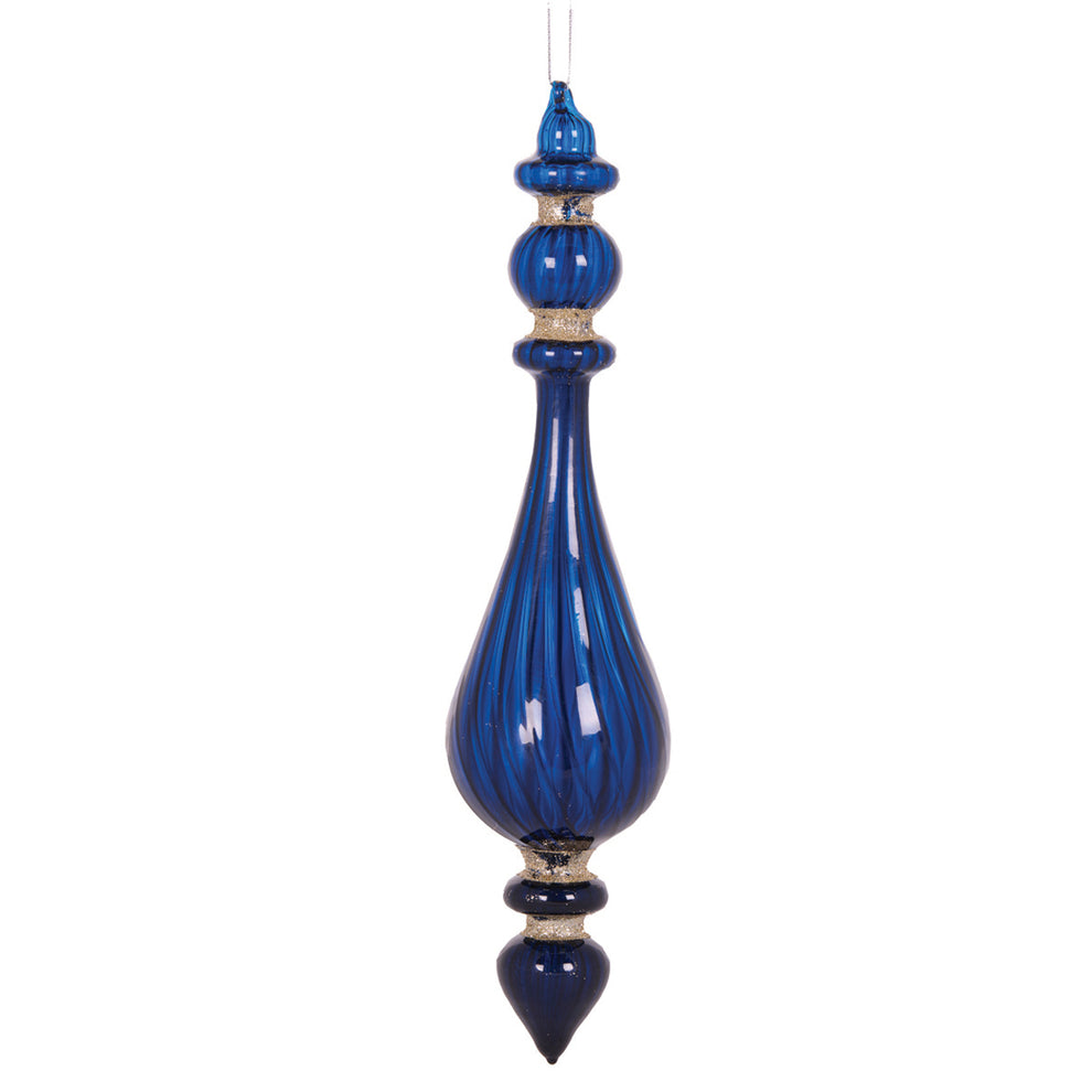 ELEGANT ROYAL BLUE FINIAL – Holly & Ivy